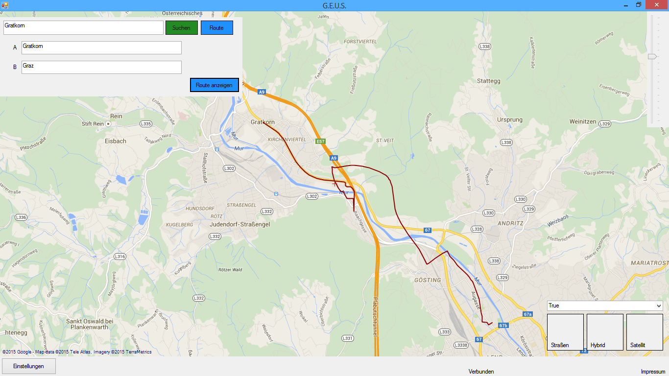 GMap - Route wird Falsch angezeigt und JIT-Debugger fehler - Sonstige ...